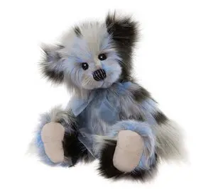 CHARLIE BEARS Miss Liddell 12' Multicolored Plush Bear - One-color