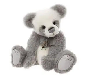CHARLIE BEARS Anniversary Bronte 11.5' Short Plush Fur Panda - One-color