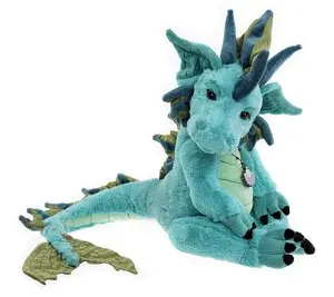 CHARLIE BEARS Mirren 17' Short Pile Fur Plush Sea Dragon - One-color