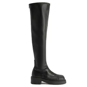 Women's Over Knee Black Boots