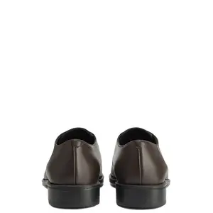 GIUSEPPE ZANOTTI Marquess Leather Derby Shoes - Brown