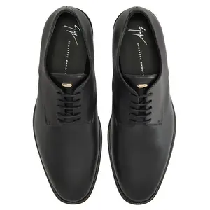 GIUSEPPE ZANOTTI Marquess Leather Derby - Black