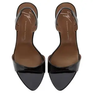 GIUSEPPE ZANOTTI Lilibeth 90 Slingback Sandals - Black