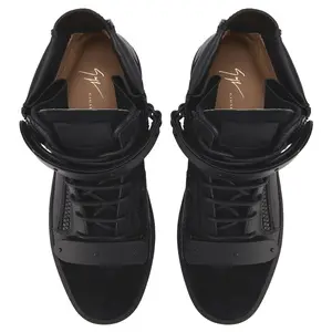GIUSEPPE ZANOTTI Coby Matt High-top Sneakers - Black
