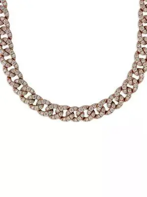 JEWELS AFICIONADO Diamond Cuban Link Necklace