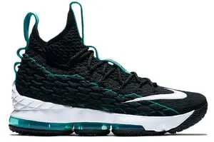 Nike Lebron 15 Sneakers - Black/rio Teal/white