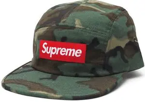 Supreme Military Camp Cap - Olive Camo
