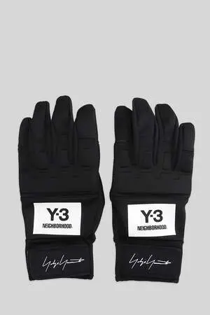 Y-3 X NEIGHBORHOOD Y-3 X Neighborhood Gloves - Black