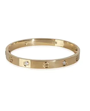 CARTIER Love 18k Yellow Gold Bracelet - K Gold