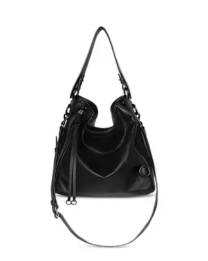 Rebecca Minkoff M.a.b. Leather Hobo - Black