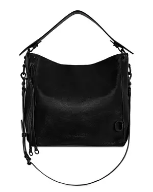 Rebecca Minkoff M.a.b. Leather Hobo - Black