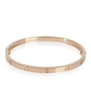CARTIER Love 18k Rose Gold Bracelet - Pink