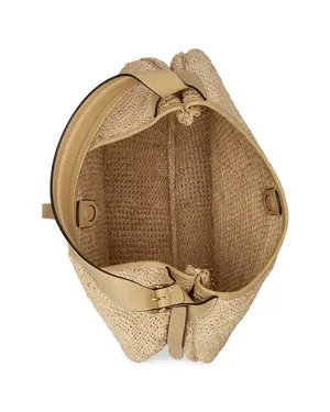 Polo Ralph Lauren Polo Id Raffia Shoulder Bag