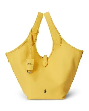 Polo Ralph Lauren Textured Shoulder Bags