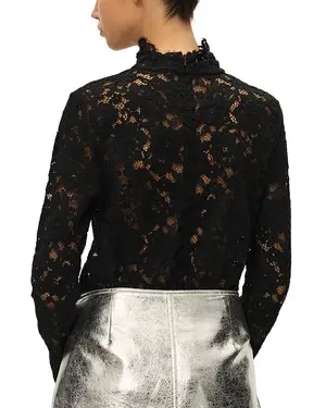 ELODIE THE LABEL Thea Lace Top