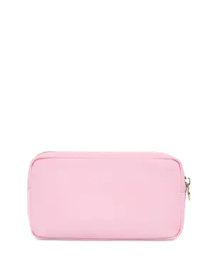 Stoney Clover Lane Embroidered Small Pouch - Flamingo