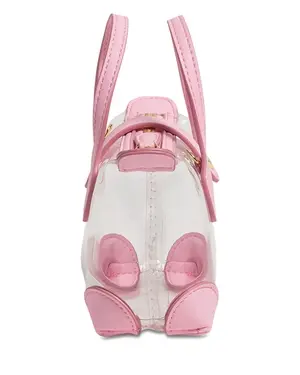 Stoney Clover Lane Clear Pouchette Crossbody Bag - Flamingo