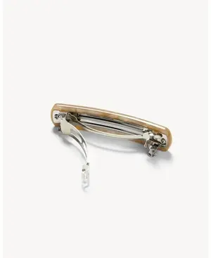 MACHETE No. 3 Heirloom Barrette - Sand Shell