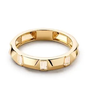 ANA LUISA Astrid Lab Grown Diamond Station Ring