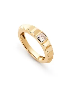 ANA LUISA Solid Lab Grown Diamond Ring - Gold