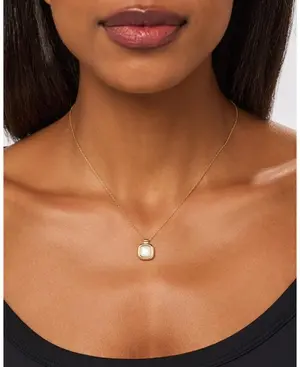 ANA LUISA Clara Mother Of Pearl Pendant