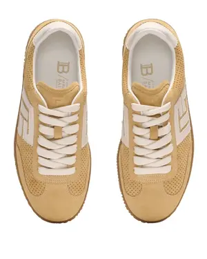 Balmain Swan Trainers - Beige