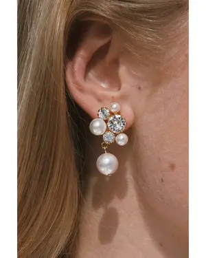 JENNIFER BEHR Bristol Earrings - Silver
