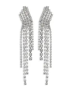 JENNIFER BEHR Zayla Dangle Earrings - Silver