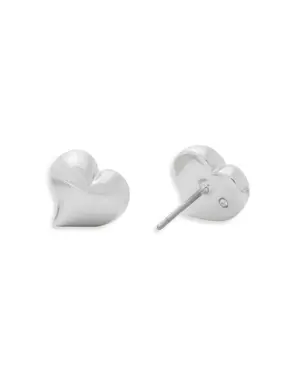 Kate Spade New York Amour Heart Stud Earrings - Silver