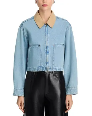 Blanknyc Denim Jacket - Coffee Run