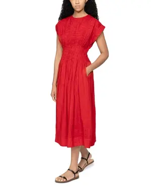 Sea Imogen Solid Midi Dress