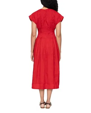 Sea Imogen Solid Midi Dress