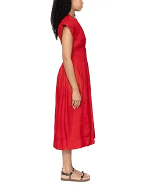Sea Imogen Solid Midi Dress
