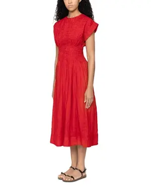 Sea Imogen Solid Midi Dress