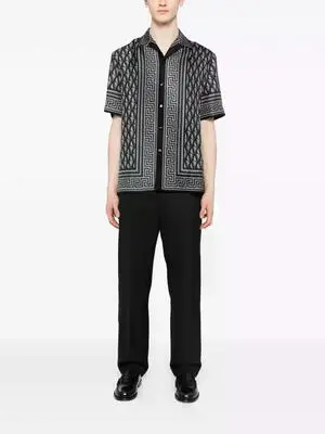 Versace V-greca Printed Shirt