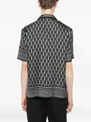 Versace V-greca Printed Shirt