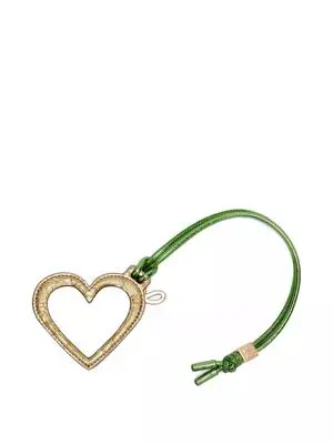 GANNI Heart-motif Keyring