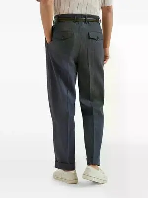Brunello Cucinelli Pleated Trousers - Blue