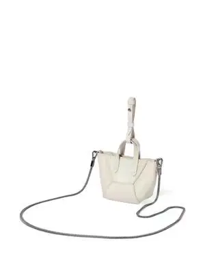 Brunello Cucinelli Mini Bag With Chain Strap - Neutrals