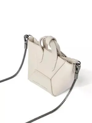 Brunello Cucinelli Mini Bag With Chain Strap - Neutrals
