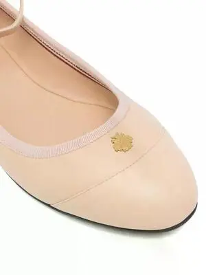 Bally Ysla Ankle-strap Ballerina Flats