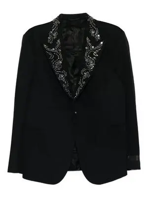 Versace Grain De Poudre Evening Blazer