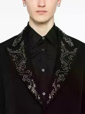 Versace Grain De Poudre Evening Blazer