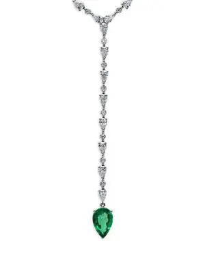 JEWELS AFICIONADO Multi-stone Lariat Necklace