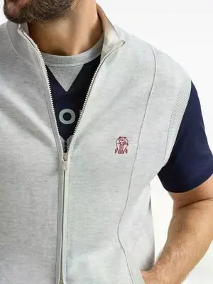 Brunello Cucinelli Zipped Vest