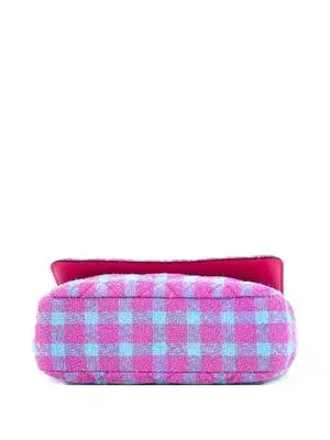 Versace Medusa Icon Quilted Tweed Chain Bag - Pink