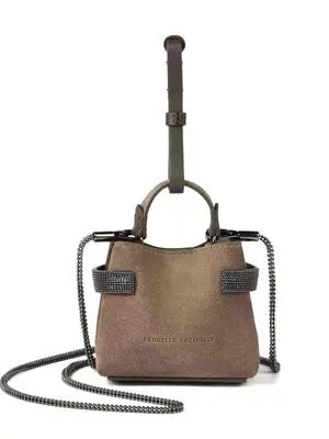 Brunello Cucinelli Essence Mini Bag - Neutrals