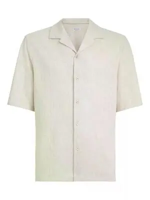 Brunello Cucinelli Short-sleeve Shirt - Neutrals