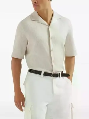 Brunello Cucinelli Short-sleeve Shirt - Neutrals