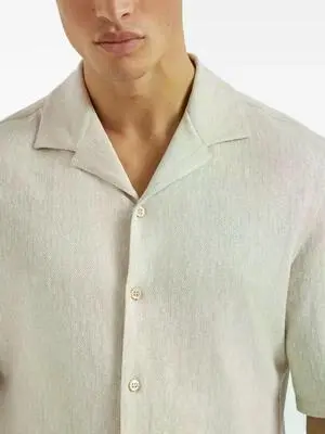 Brunello Cucinelli Short-sleeve Shirt - Neutrals